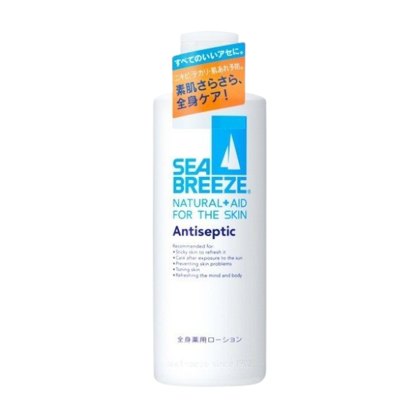 Shiseido - Sea Breeze Natural + Aid For the Skin Antiseptic Whole Body ...