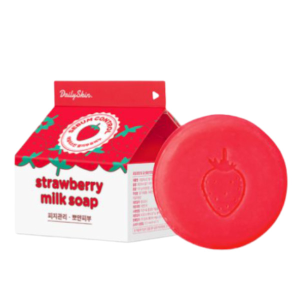 Daily Skin - Real Natural Strawberry Milk Soap - 100g | Beauty Amora ...