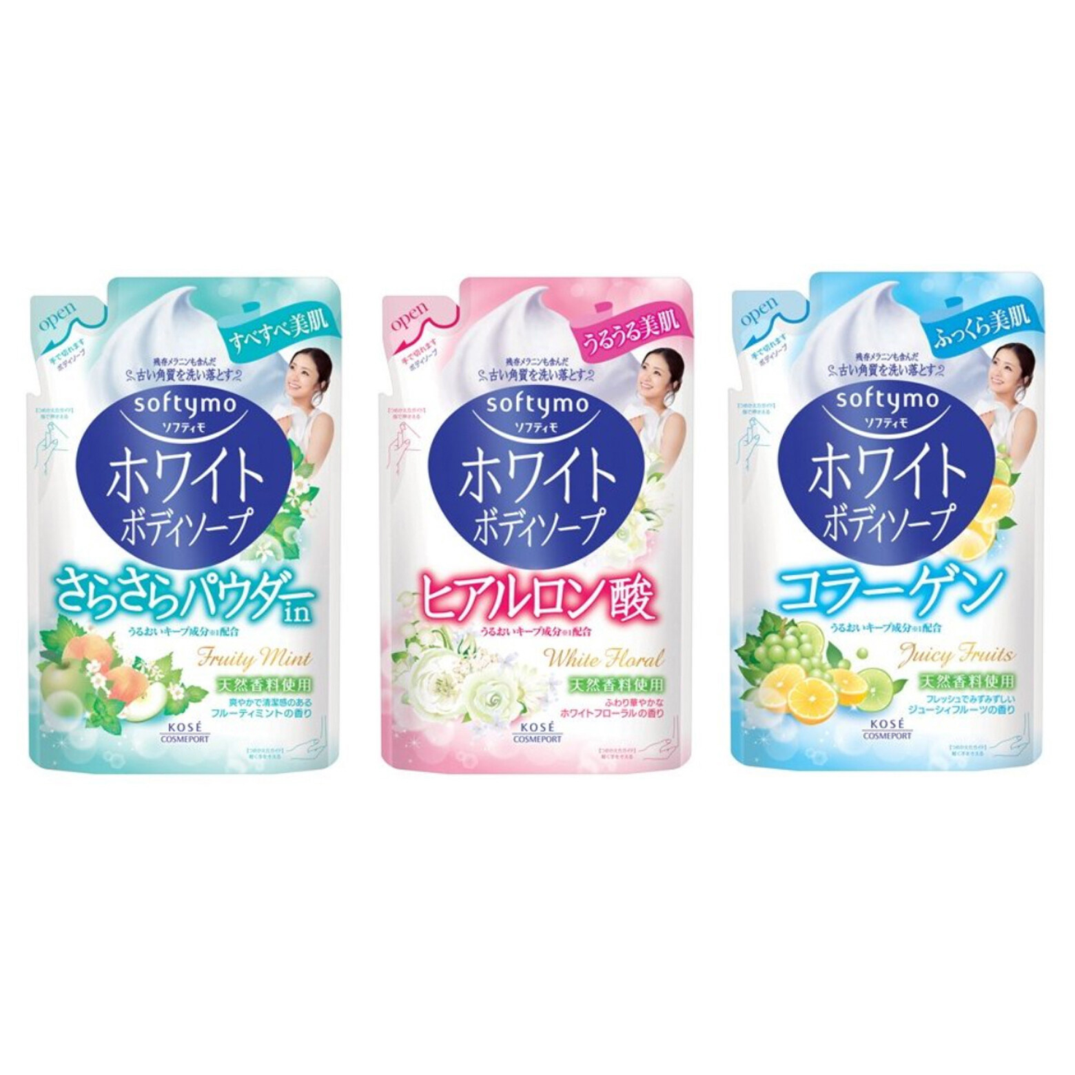 Kose - Softymo White Body Soap Refill - 420ml | Beauty Amora ...