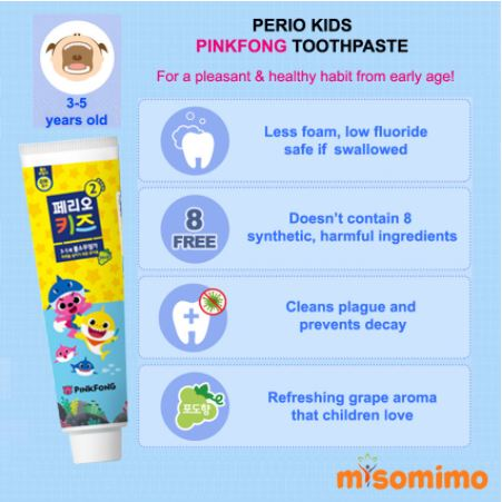 LG - Perioe - PInkfong Toothpaste - 75g | Beauty Amora | Korean Beauty ...