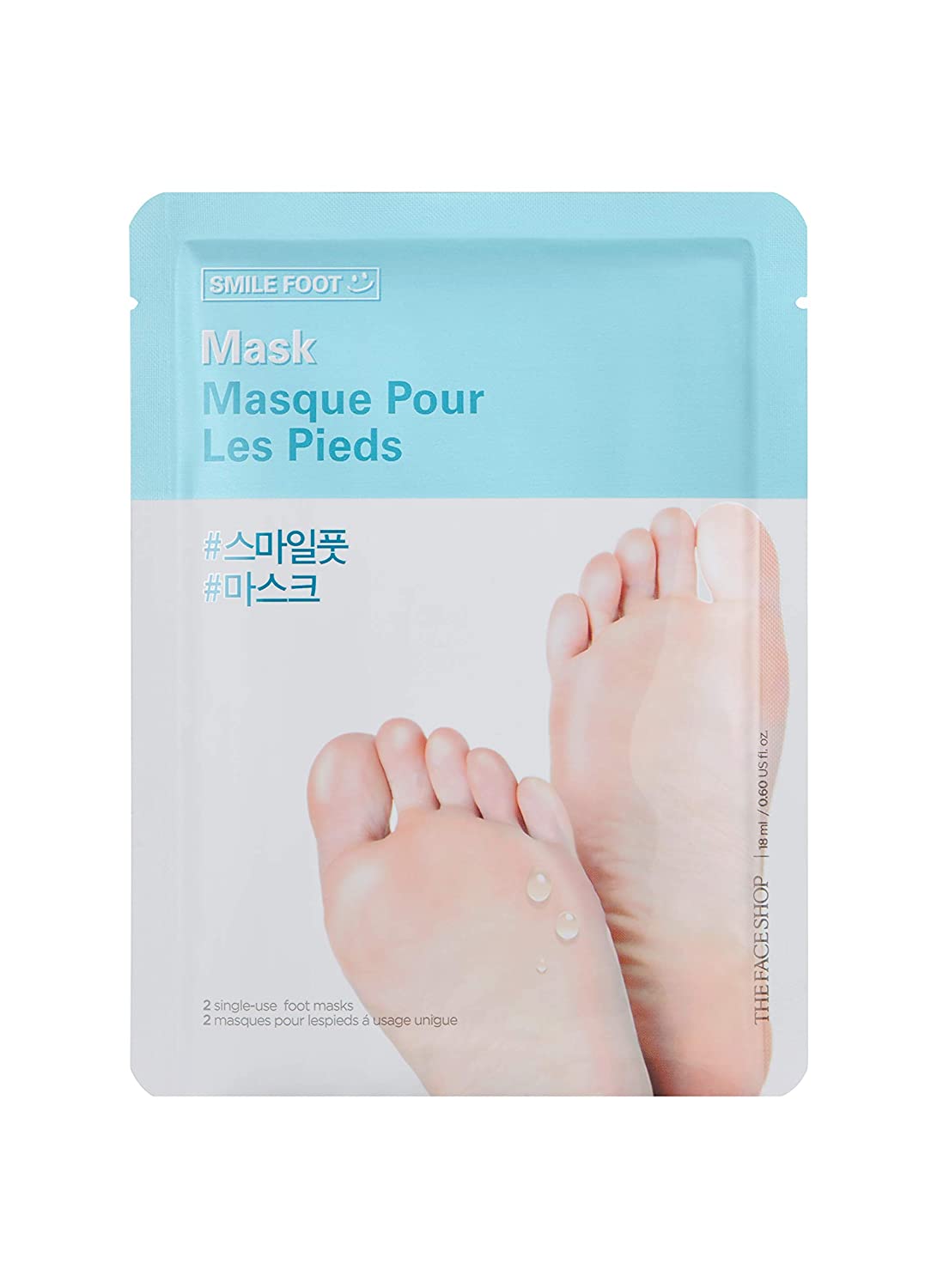 THE FACE SHOP - Smile Foot Mask - 1pc | Beauty Amora | Korean Beauty ...