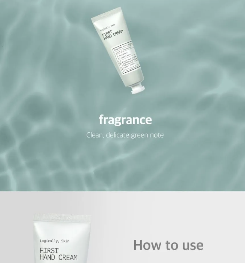 Logically, Skin - First Hand Cream - 50g | Beauty Amora | Korean Beauty ...