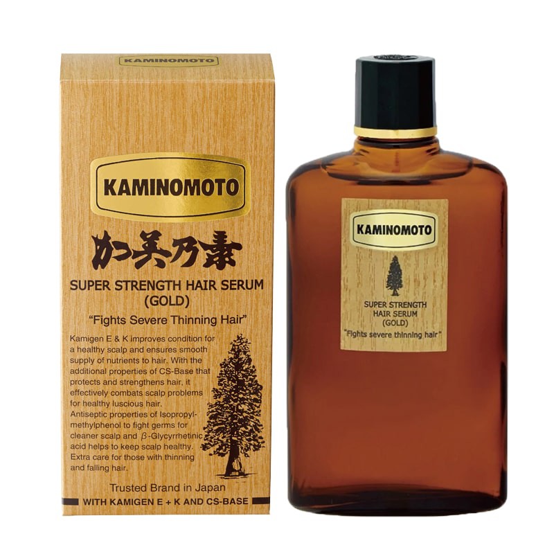 KAMINOMOTO - Super Strength Hair Serum Gold - 150ml | Beauty Amora ...