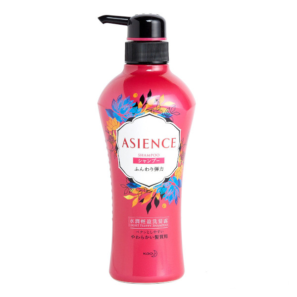 Kao - Asience - Light Fluffy Shampoo - 450ml | Beauty Amora | Korean ...