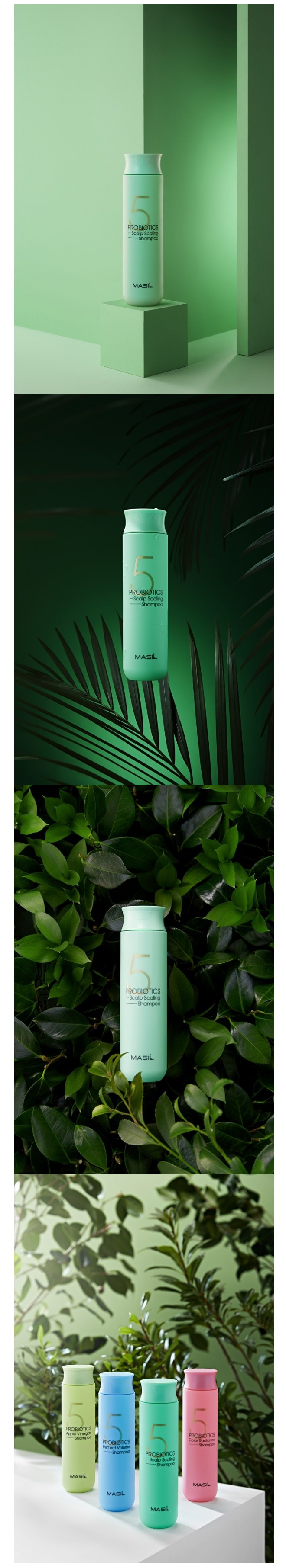 Masil - 5 Probiotics Scrap Scaling Shampoo - 300ml | Beauty Amora ...