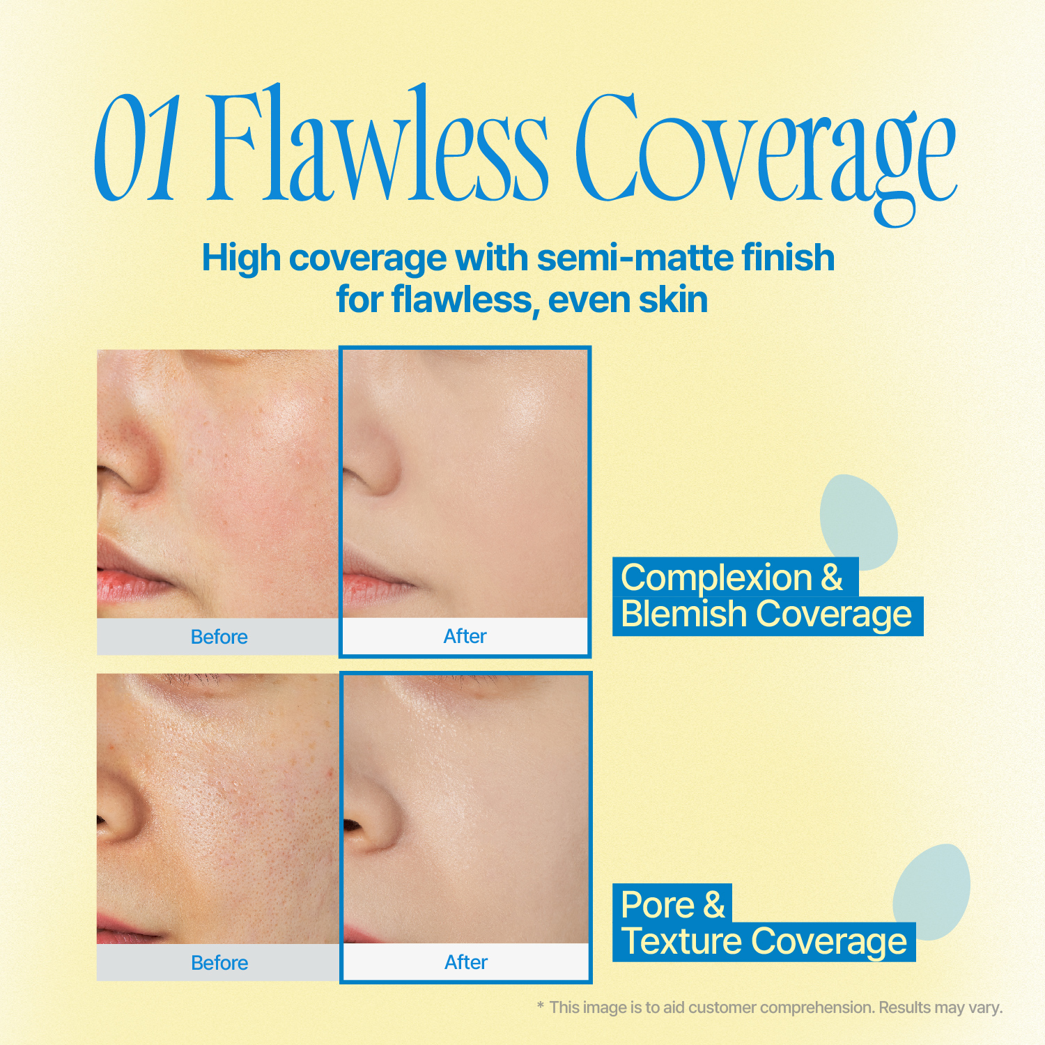 Fwee - Cushion Egg-Fit Cover SPF50+ PA +++ - 13g | Beauty Amora ...