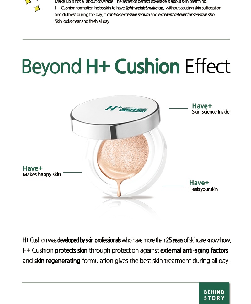 TROIAREUKE - Healing Cushion H+ | Beauty Amora | Korean Beauty Store in ...