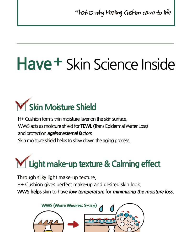 TROIAREUKE - Healing Cushion H+ | Beauty Amora | Korean Beauty Store in ...