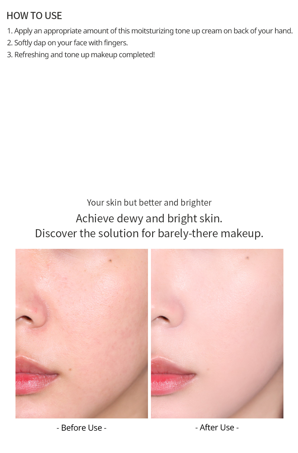3CE - Tone Up Tint - 40ml | Beauty Amora | Korean Beauty Store in Australia