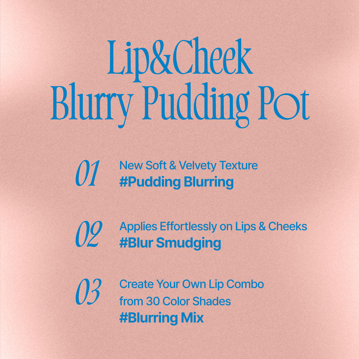 Fwee - Lip & Cheek Blurry Pudding Pot - 5g | Beauty Amora | Korean ...