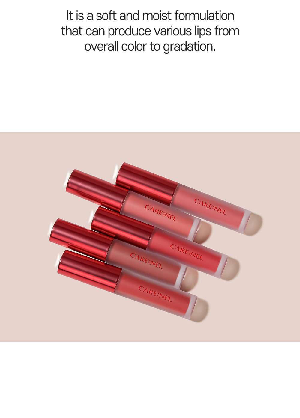 CARE:NEL - Ruby Airfit Velvet Tint - 4.5g | Beauty Amora | Korean ...
