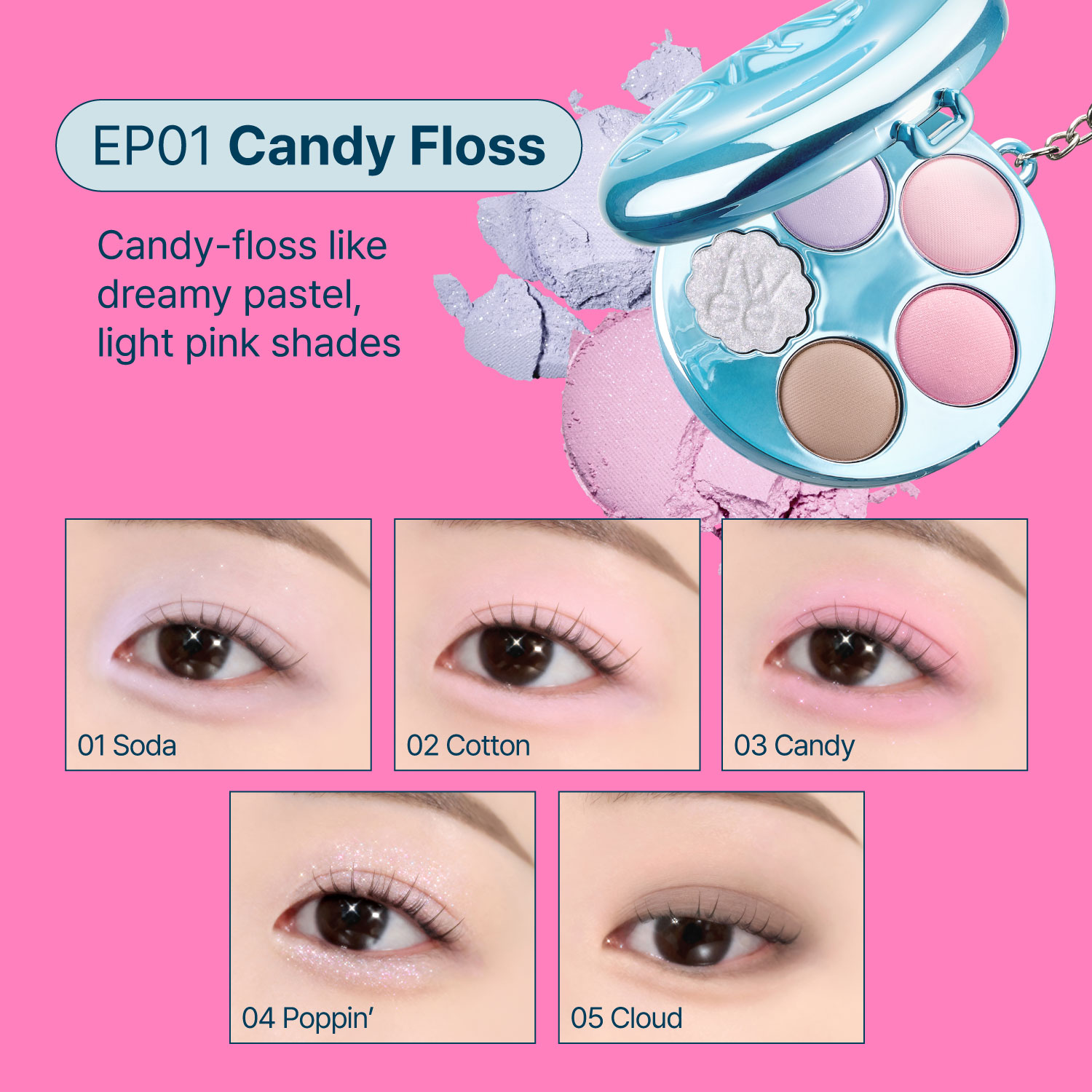 Fwee - Pocket Eye Palette - 6.6g | Beauty Amora | Korean Beauty Store ...
