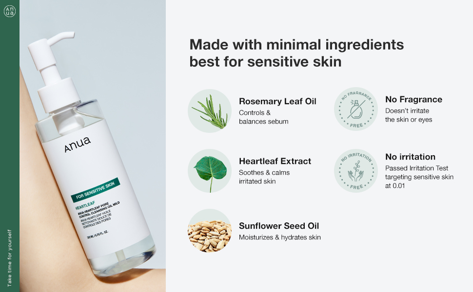 ANUA - Heartleaf Pore Control Cleansing Oil Mild - 200ml | Beauty Amora ...