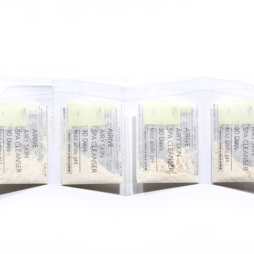AIRVE - Airy Skin Spa 30 Days Cleanser - BRIGHToning & Mild Scrub - 15g ...