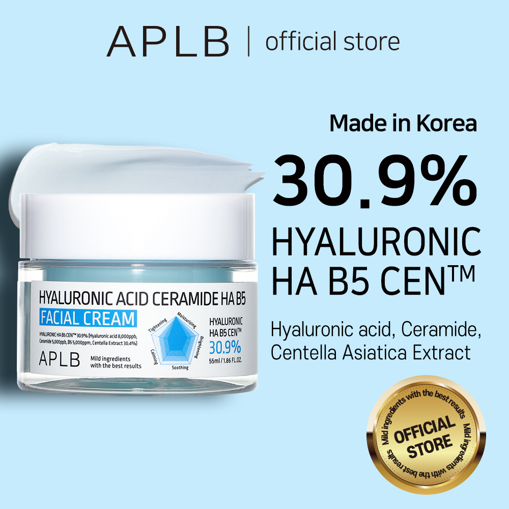 APLB - Hyaluronic Acid Ceramide HA B5 Facial Cream - 55ml | Beauty ...