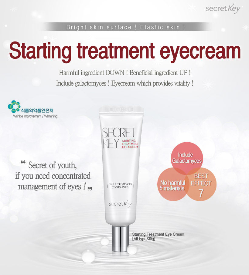 Secret Key - Starting Treatment Eye Cream - 30g | Beauty Amora | Korean ...