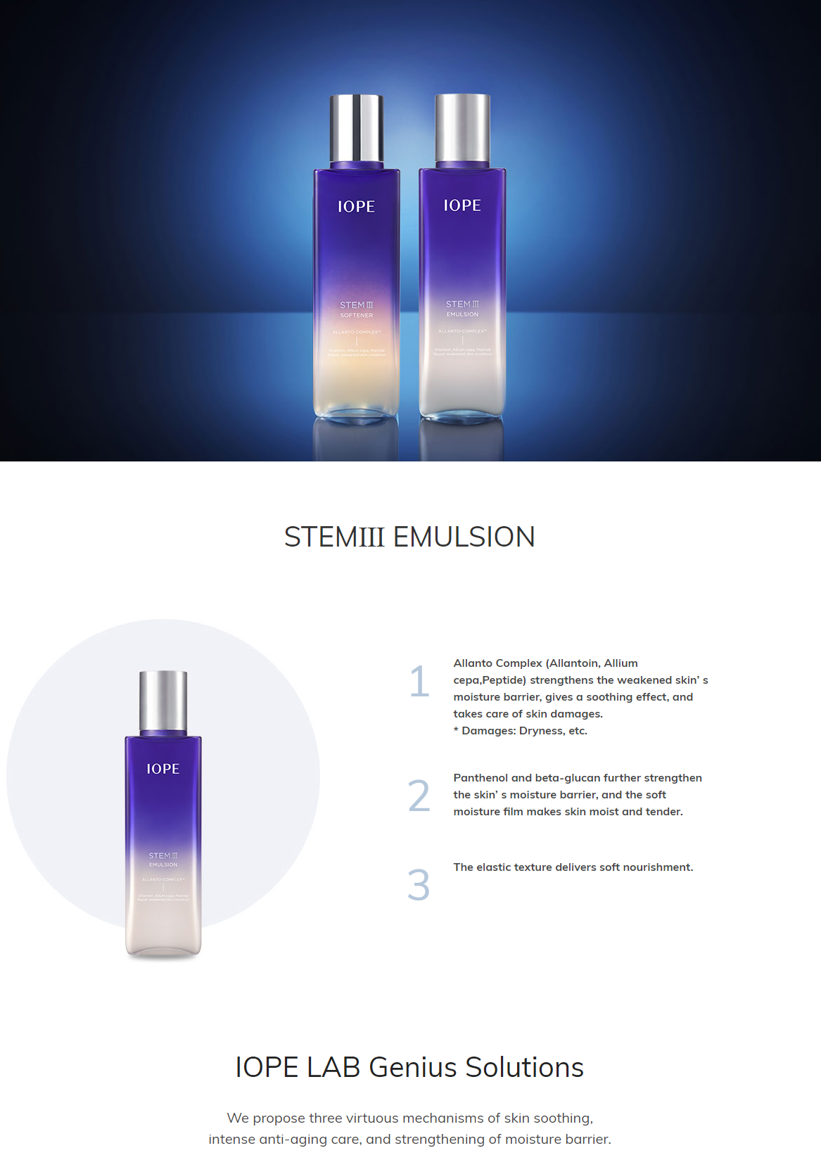 IOPE - Stem III Emulsion - 25ml | Beauty Amora | Korean Beauty Store in ...