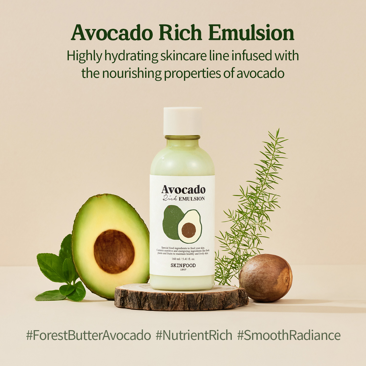 SKINFOOD - Avocado Rich Emulsion - 160ml | Beauty Amora | Australia's K ...