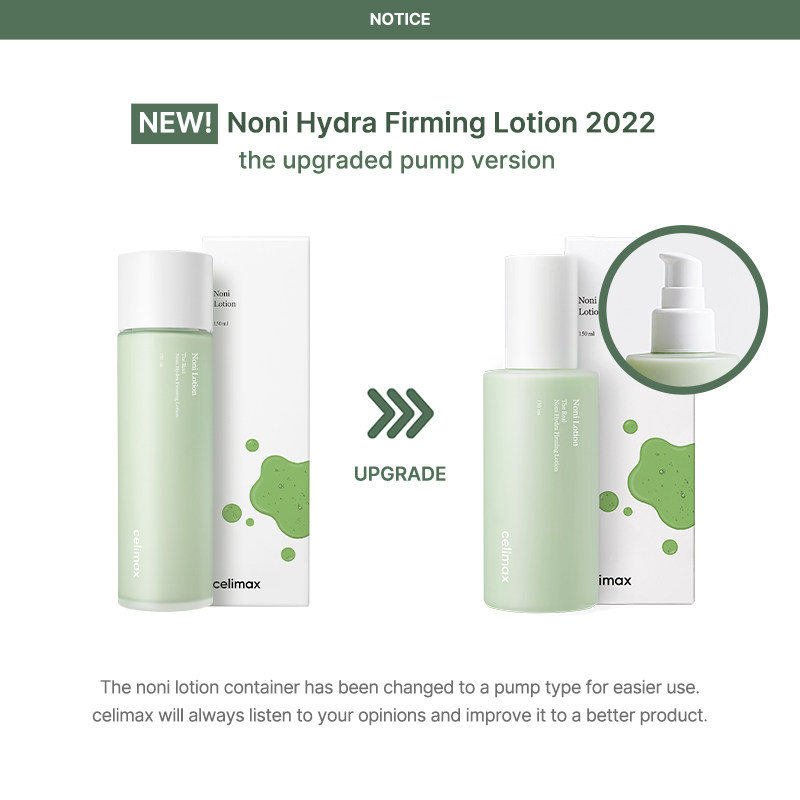CELIMAX - Noni Hydra Firming Lotion - 150ml | Beauty Amora | Korean ...