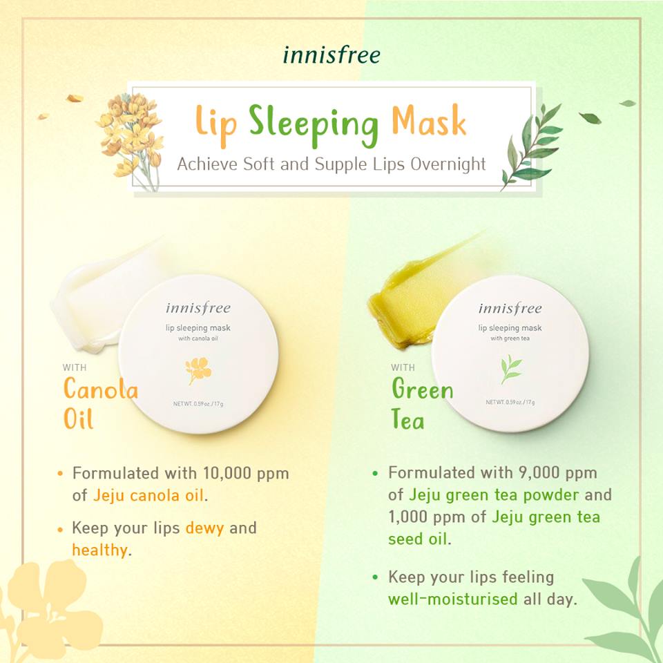 innisfree - Lip Sleeping Mask | Beauty Amora | Korean Beauty Store in ...