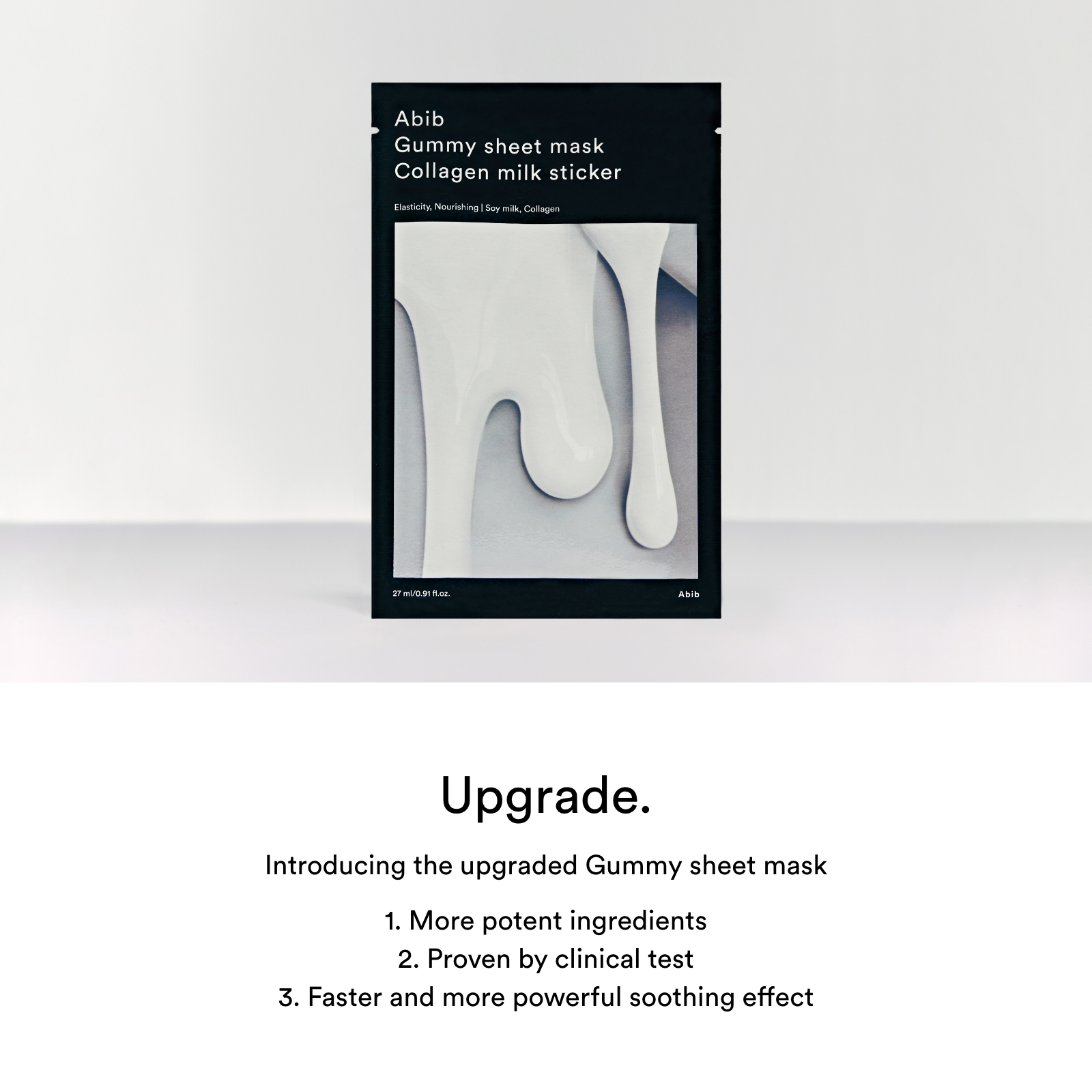Abib - Gummy Sheet Mask - Collagen Milk Sticker - 10pc | Beauty Amora ...