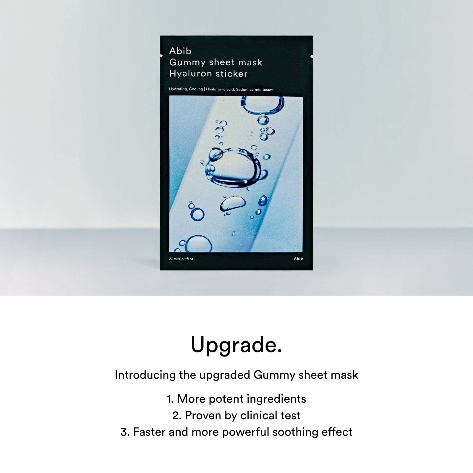 Abib - Gummy Sheet Mask - Hyaluron Sticker - 1pc | Beauty Amora ...