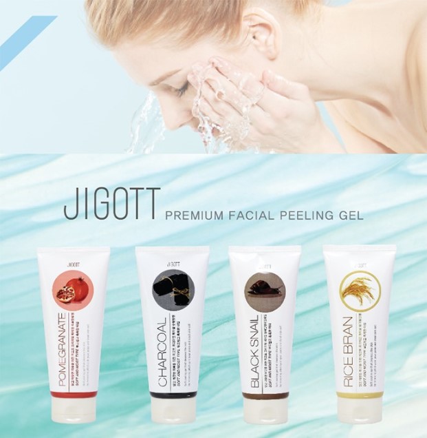 Jigott - Premium Facial Peeling Gel No.Rice Bran- 180ml | Beauty Amora ...
