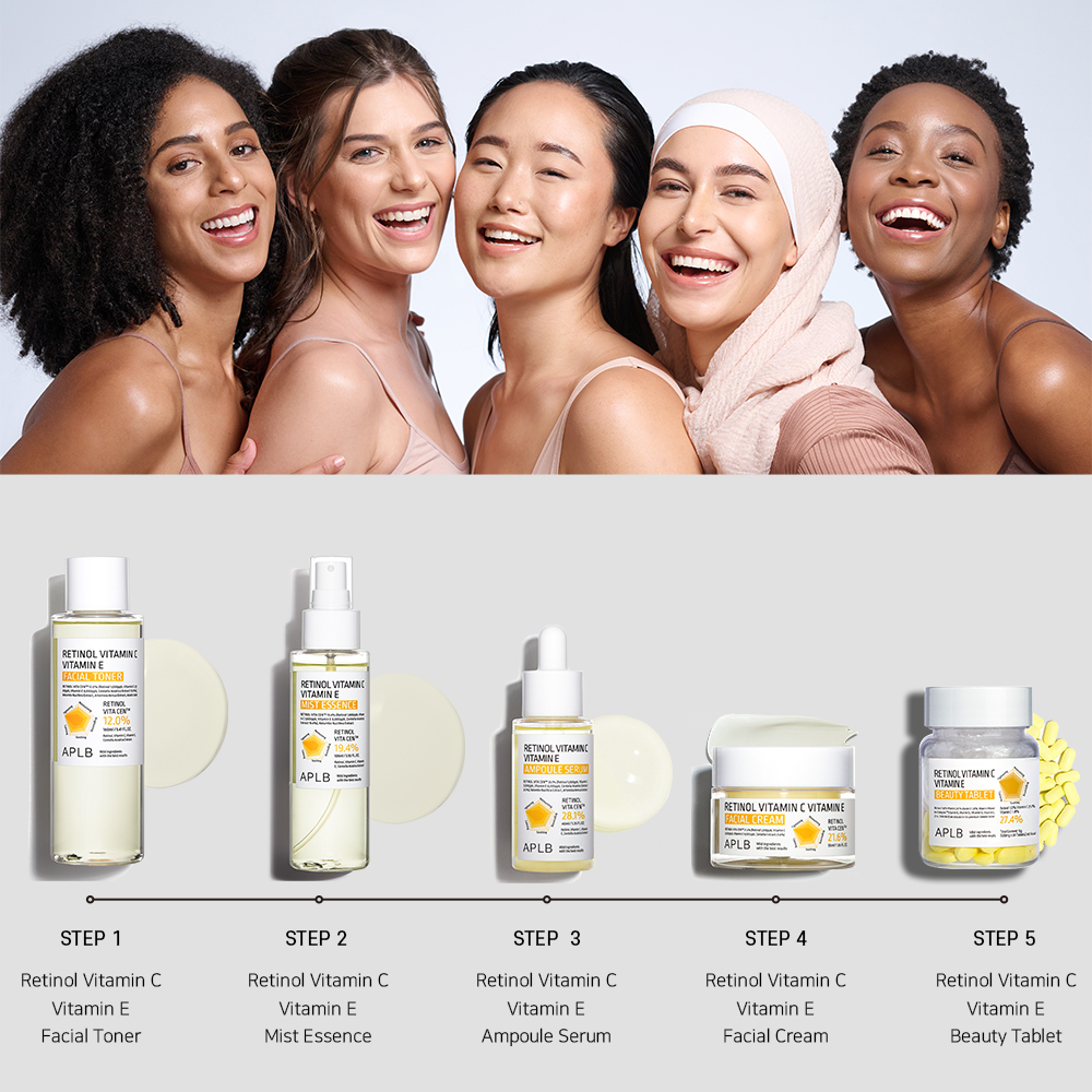APLB - Retinol Vitamin C Vitamin E Beauty Tablet - 30ea | Beauty Amora ...