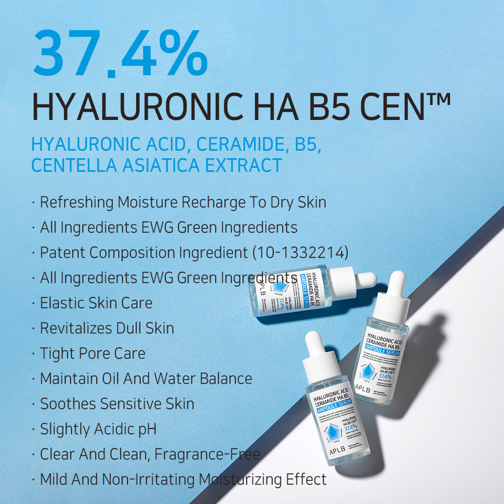 APLB - Hyaluronic Acid Ceramide HA B5 Ampoule Serum - 40ml | Beauty Amora | Korean Beauty Store ...