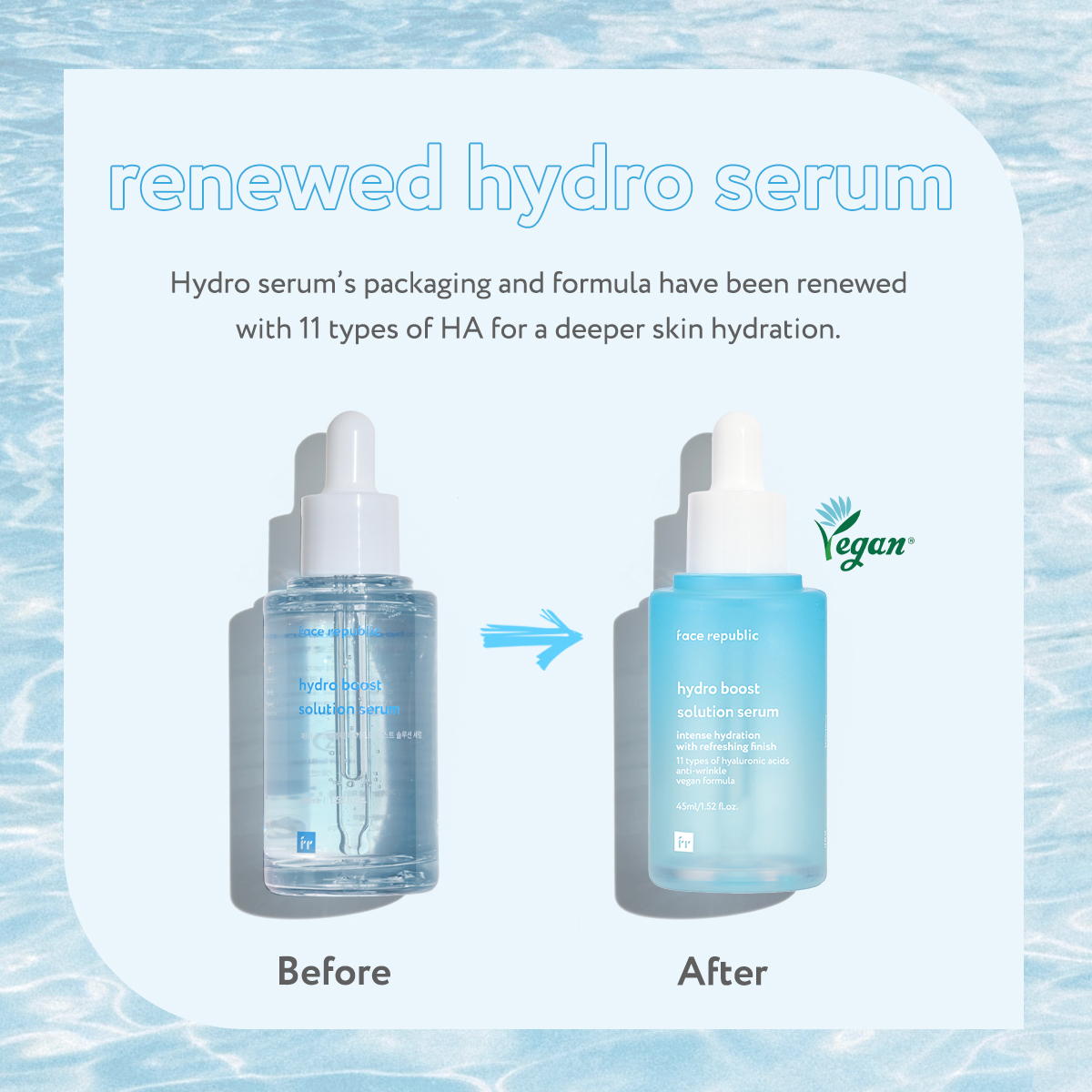 face republic - Hydro Boost Solution Serum - 45ml | Beauty Amora ...