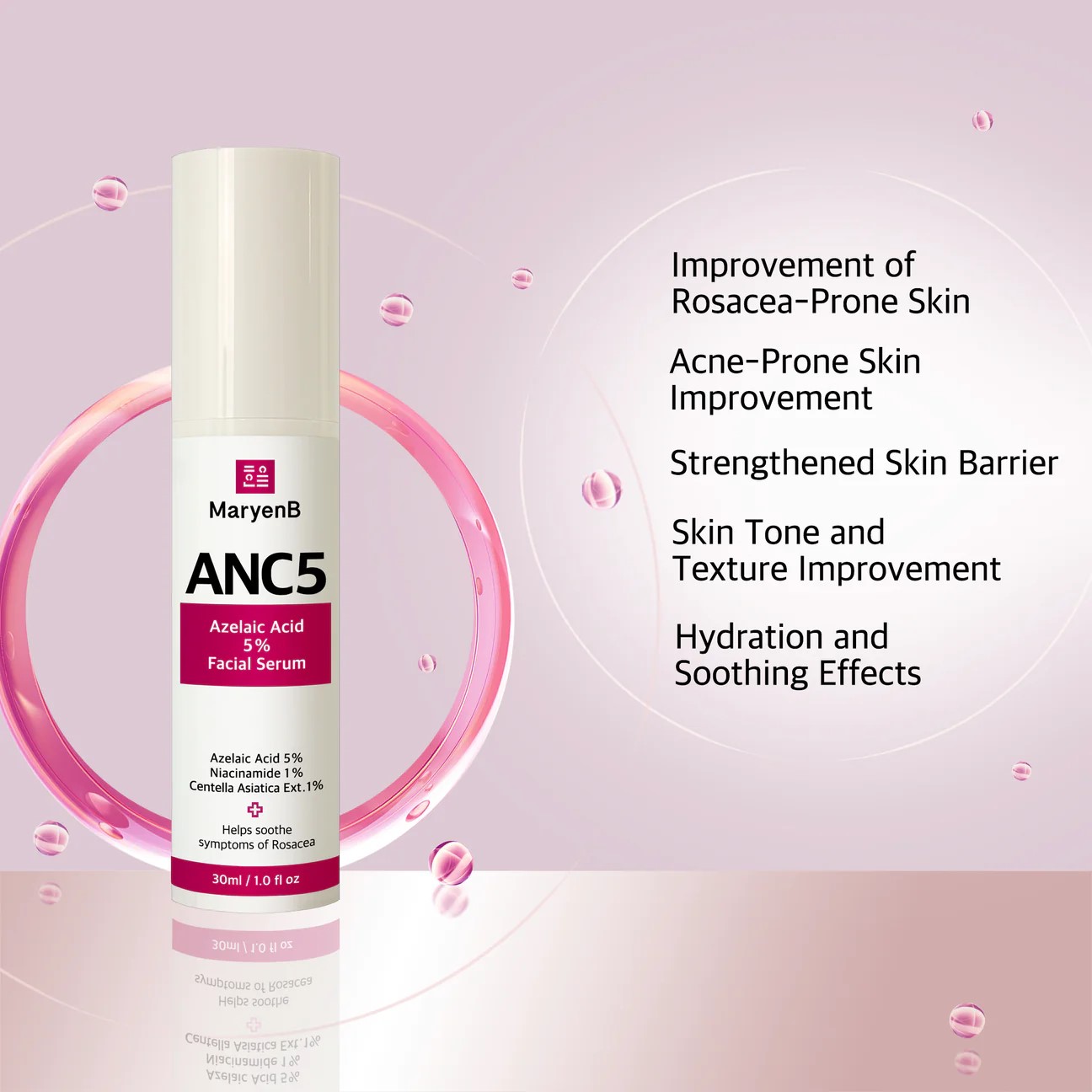 MaryenB - Azelaic Acid 5% Facial Serum (ANC5) - 30ml | Beauty Amora ...