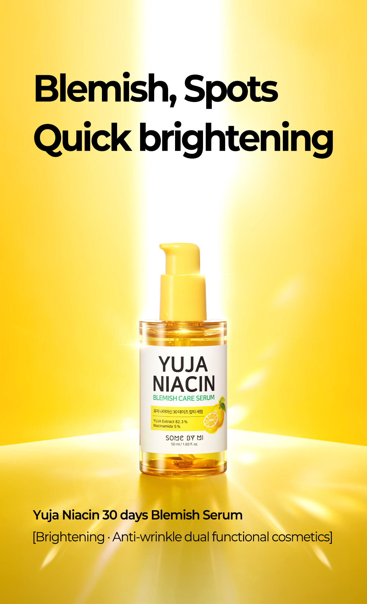 SOME BY MI - Yuja Niacin Blemish Care Serum - 50ml | Beauty Amora ...