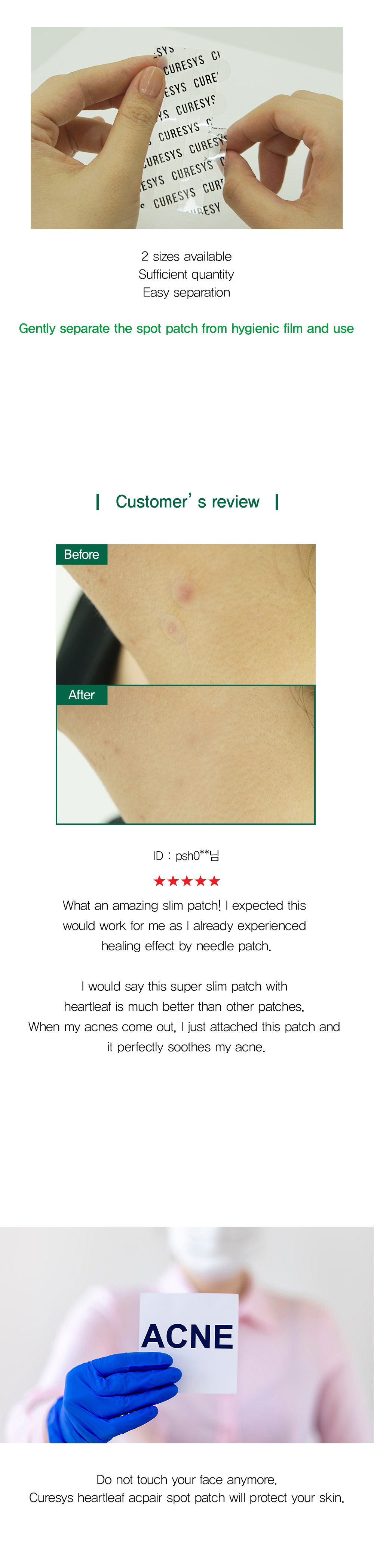 CURESYS - Heartleaf Acpair Spot Patch - 90 Patches | Beauty Amora ...