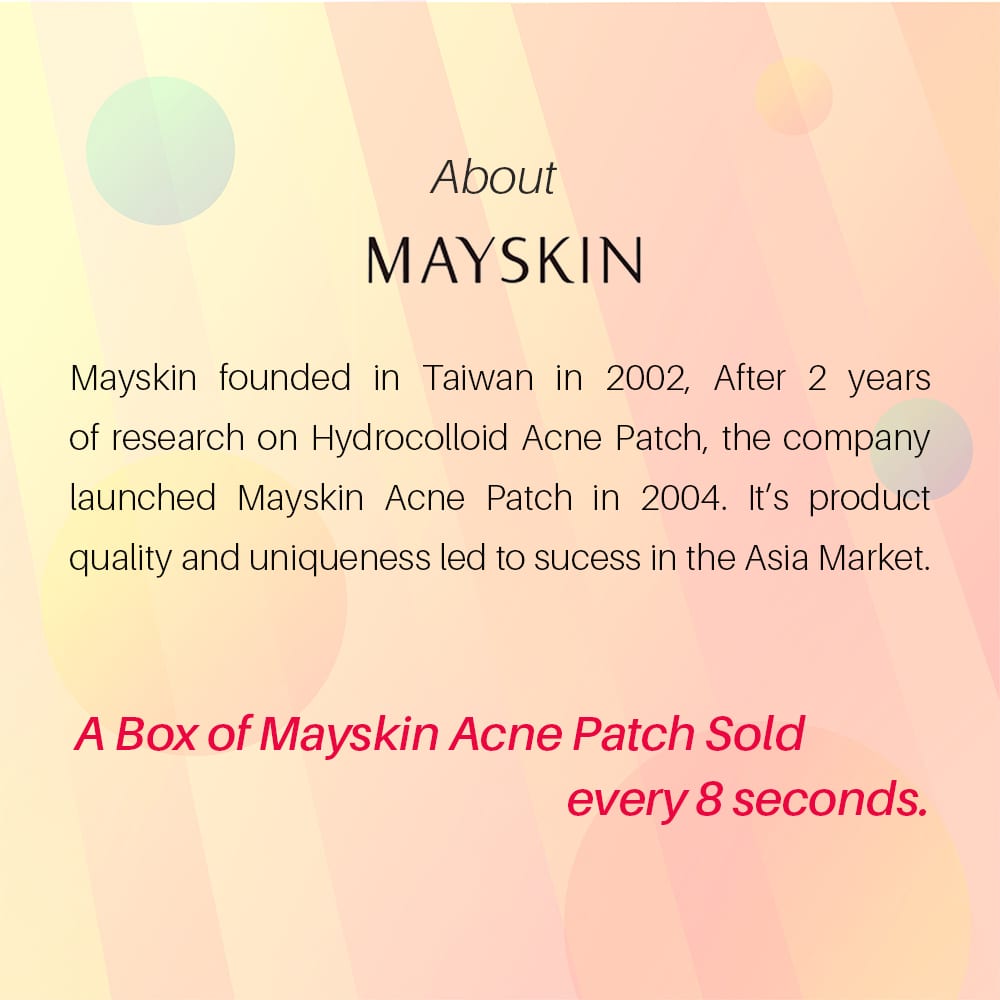 MAYSKIN - Hydrocolloid Acne Patch 1.2cm - 24pcs | Beauty Amora | Korean ...
