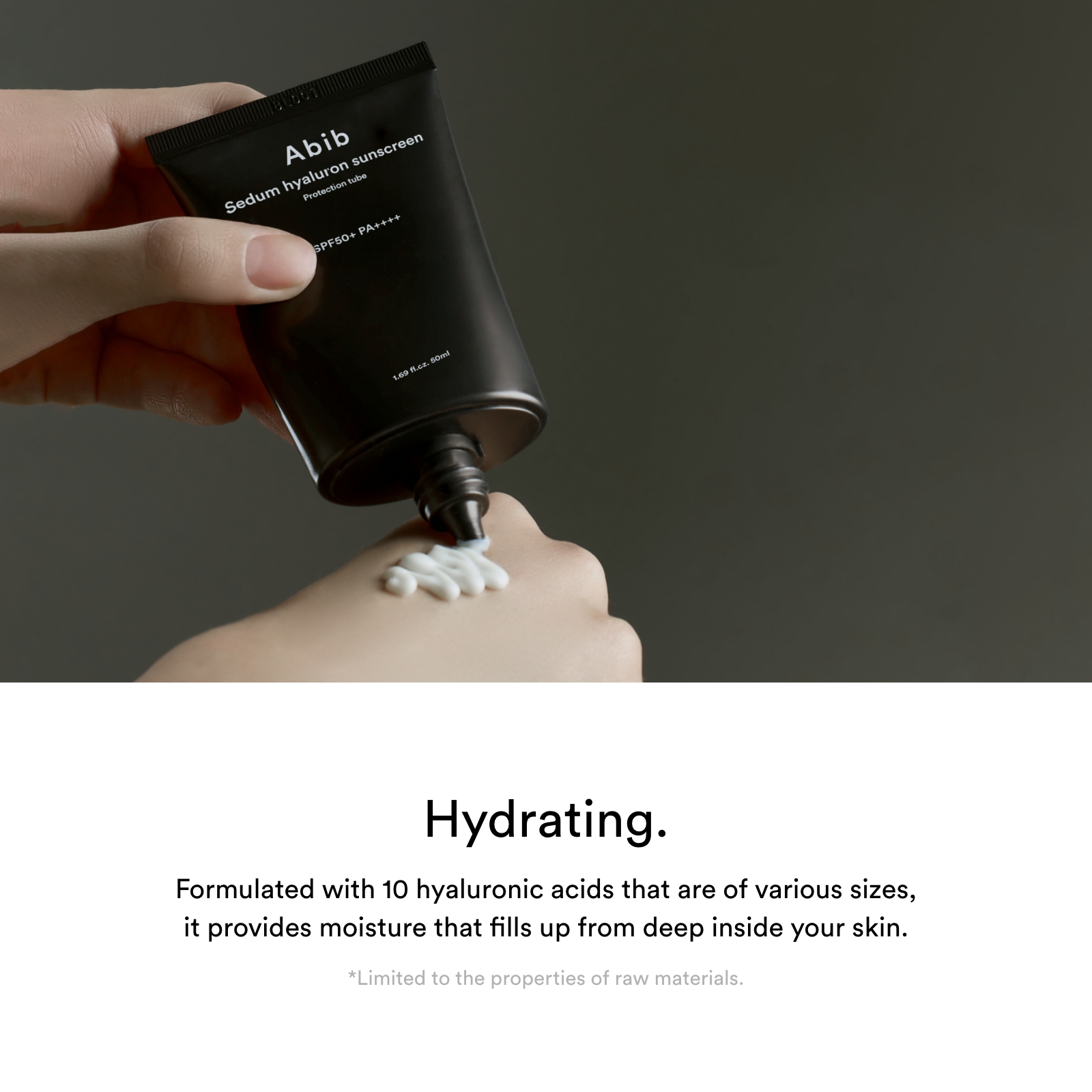 Abib - Sedum hyaluron sunscreen Protection tube SPF50+ PA ++++ - 50ml ...