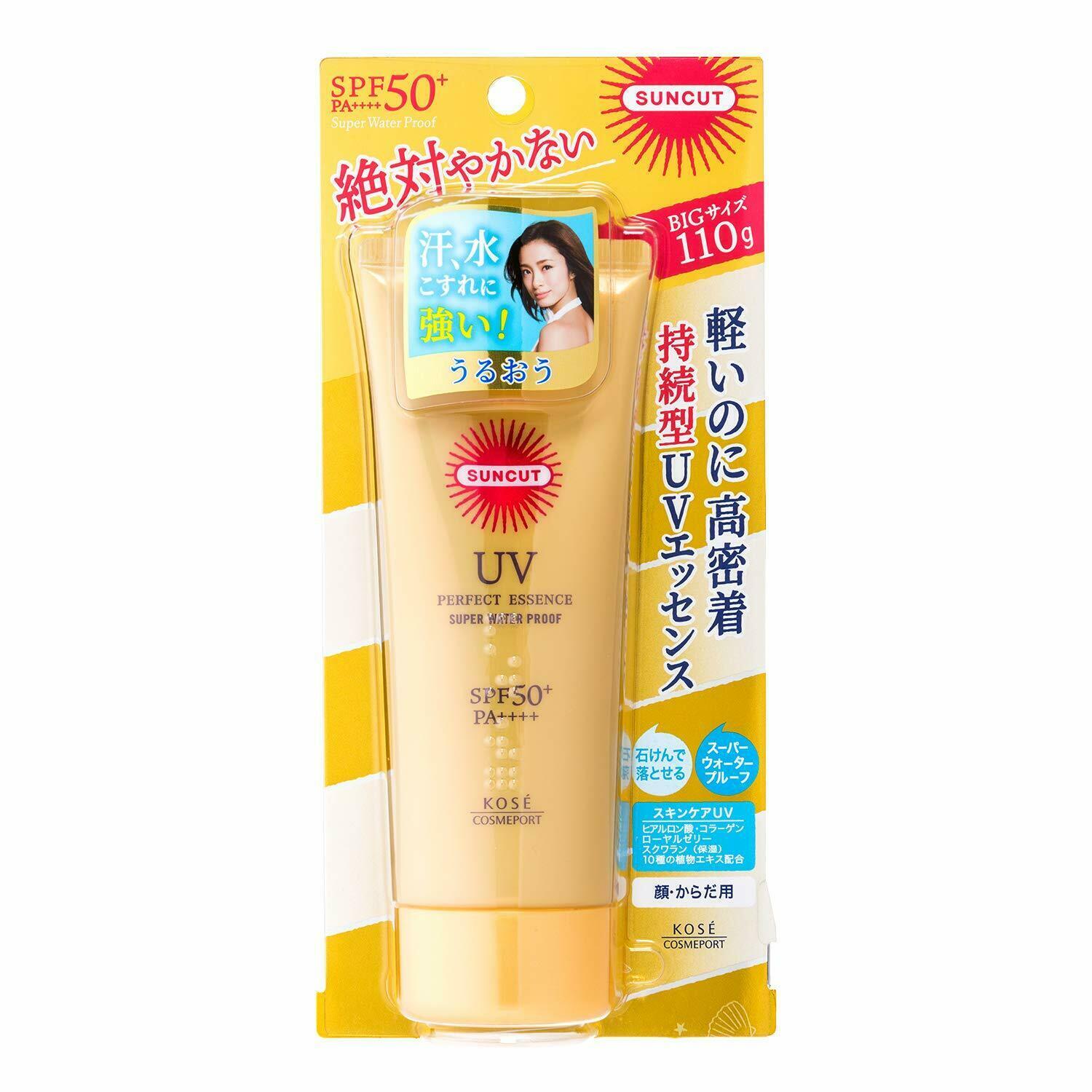Kose - Suncut UV Perfect Essence Super Water Proof SPF50+ PA++++ (Japan ...