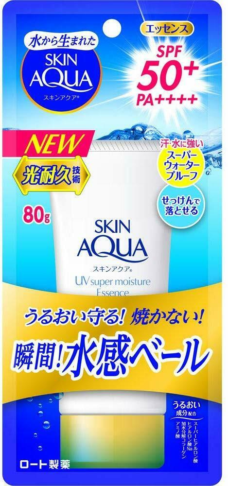 Rohto Mentholatum - Skin Aqua Super Moisture Essence Sunscreen SPF50 ...