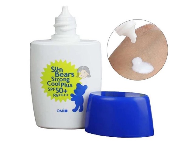 OMI - Sun Bears Japan Sunscreen Strong Cool Plus Waterproof UV SPF50 ...