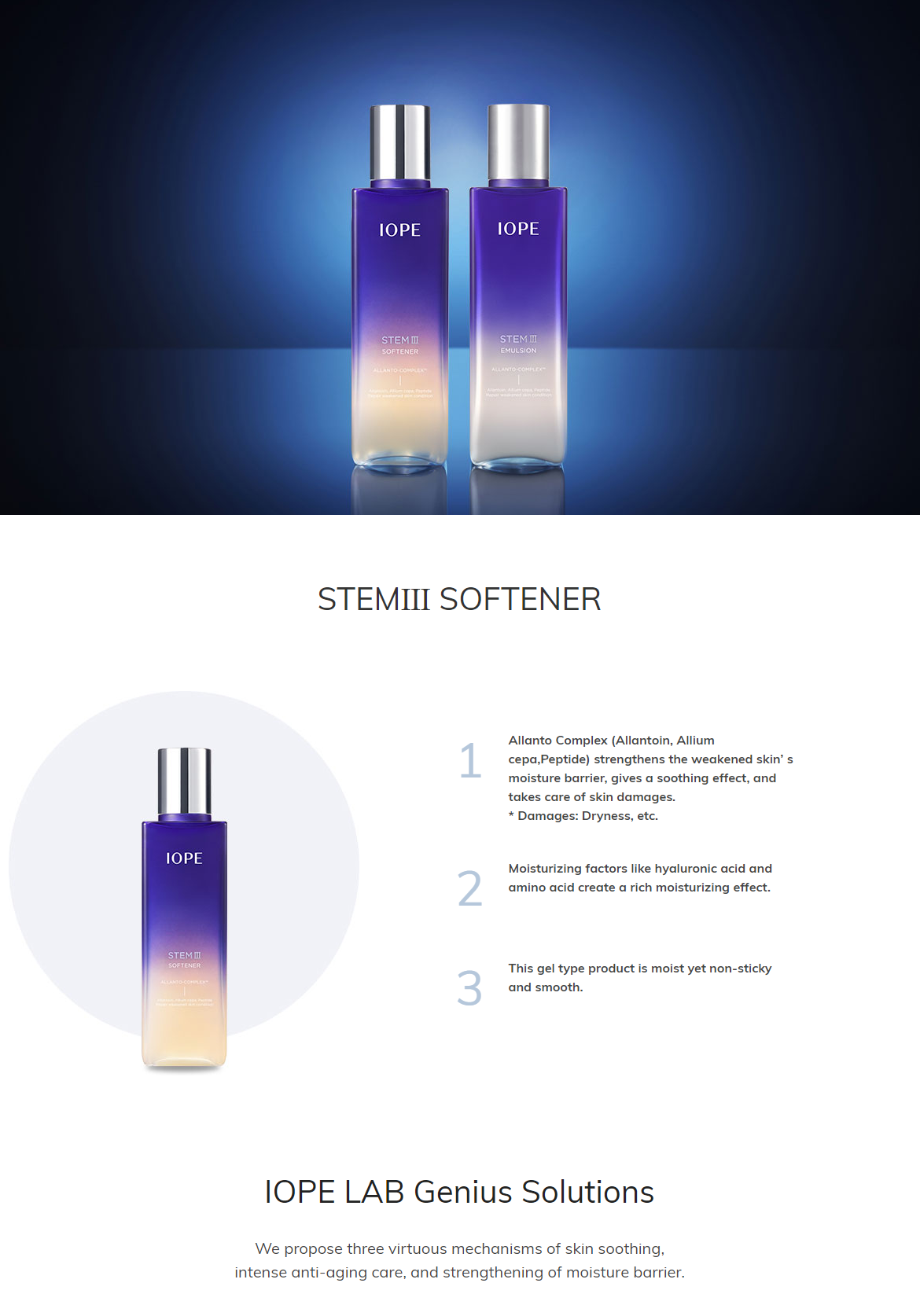 IOPE - Stem III Softener - 25ml | Beauty Amora | Korean Beauty Store in ...