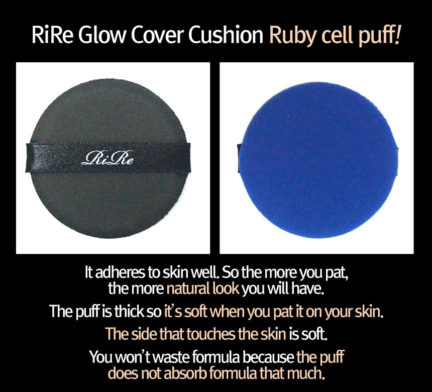 RiRe - Rubycell Puff - 5pcs | Beauty Amora | Korean Beauty Store in ...