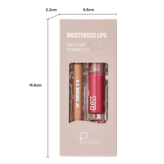 Pudaier - Lip Combo Gift Set - 2.5g+3.5g | Beauty Amora | Korean Beauty ...